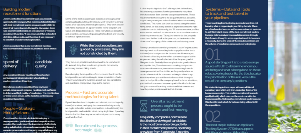 Building Modern Recruitment Functions